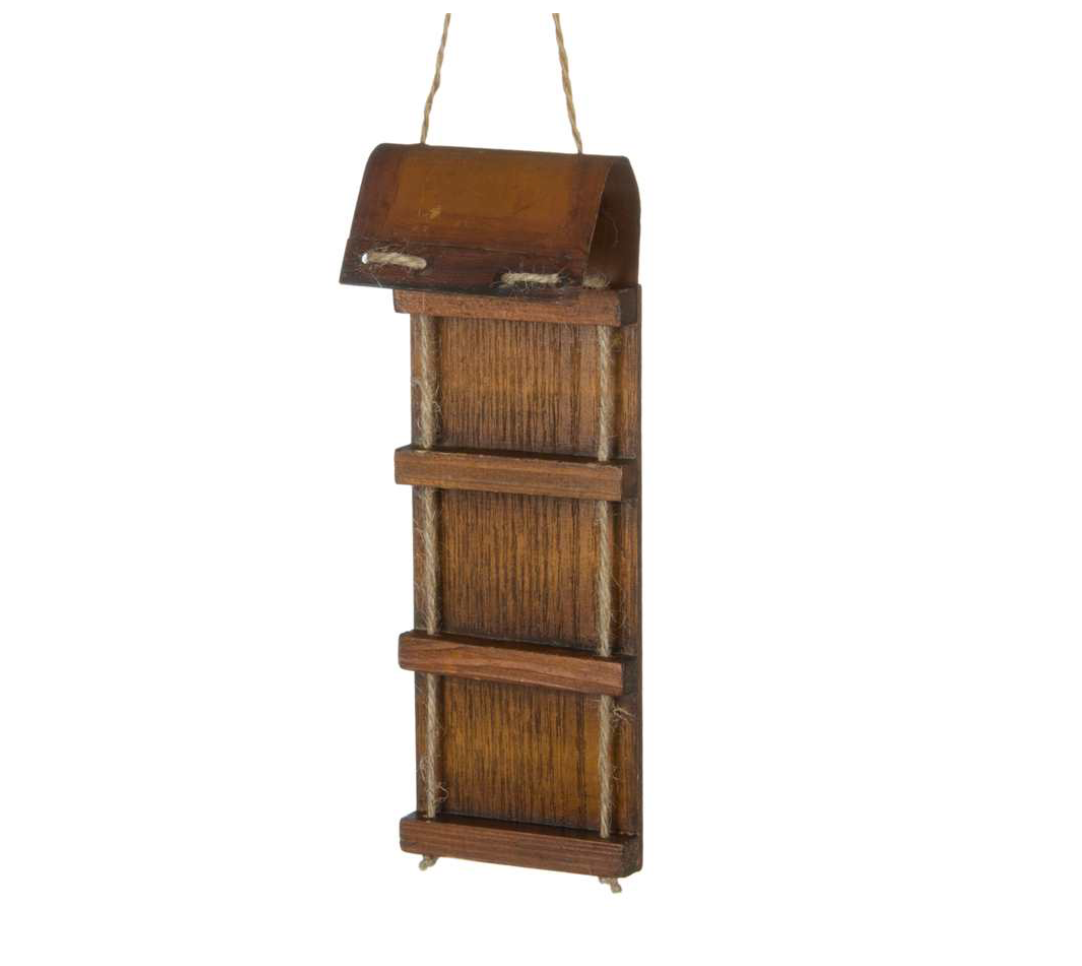 7" Wooden Toboggan Ornament – The Canadian Canoe Museum's Store