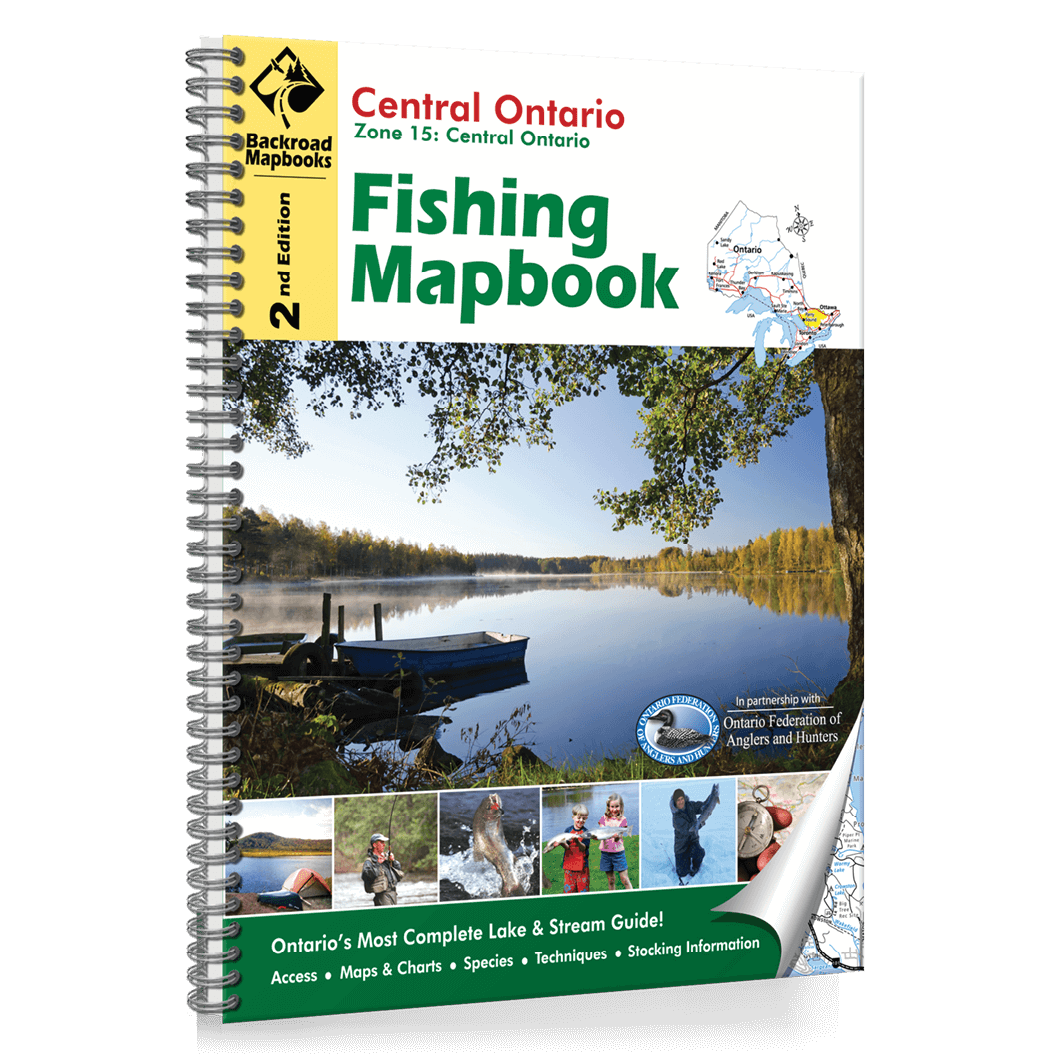 Central Ontario Fishing Map – The Canadian Canoe Museum's Store