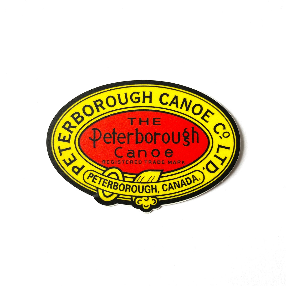 Peterborough Canoe Company Vinyl Sticker – The Canadian Canoe Museum's ...